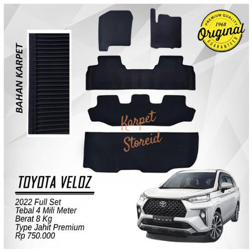 Jual Karpet Karet Toyota Avanza 2022 Full Bagasi Tipe Jahit Premium ...
