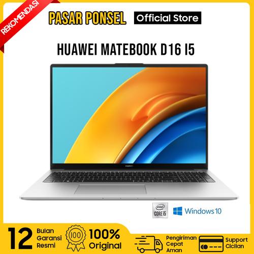 Promo HUAWEI MATE BOOK D16 INTEL i15 GARANSI RESMI TERMURAH SE-SURABAYA ...