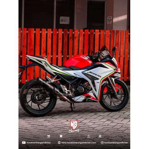 Jual Sticker Motor Honda CBR 150 R All New Livery Panigale Merah Putih ...
