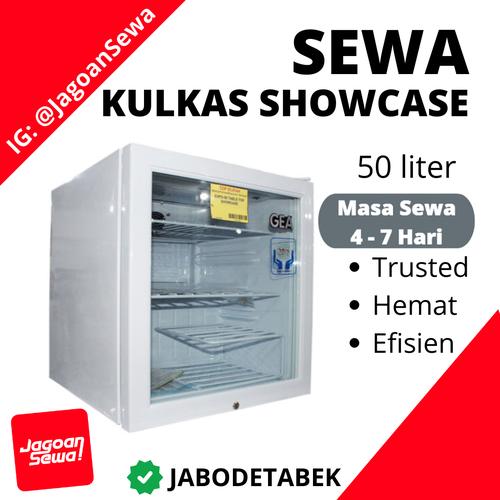 Jual RENTAL (4 - 7 Hari) Kulkas Mini Showcase Portable GEA EXPO 50 ...
