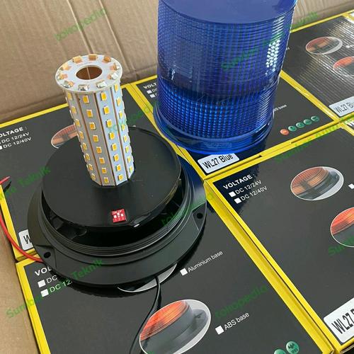 Jual WL 27 BLUE ROTARY LAMP STROBE LIGHT LED 12-48 VDC - Jakarta Timur ...