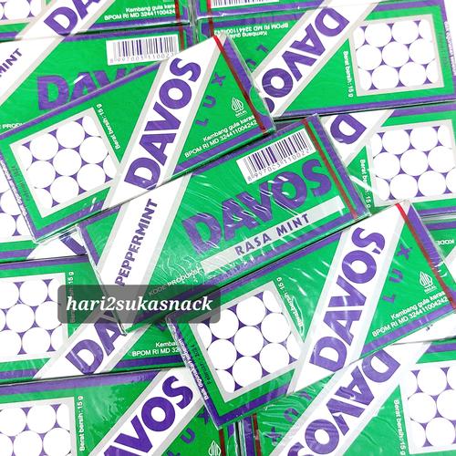 Jual Permen DAVOS Mini Rasa Mint Peppermint Permen Jadul DAVOS ...