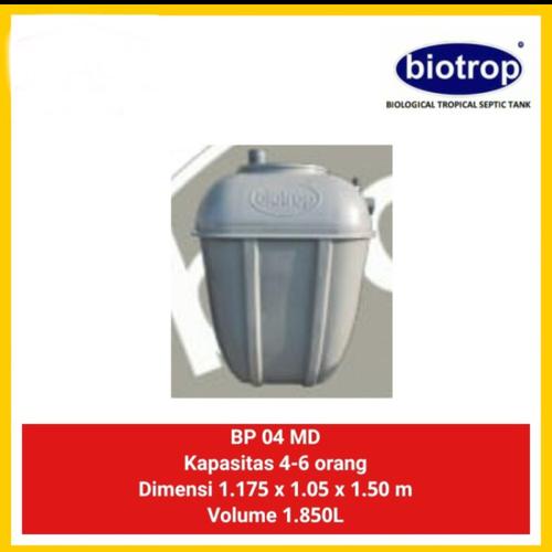 Jual Septic tank BIOTROP 1850 liter type BP 04 MD ORIGINAL tangki ...