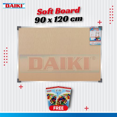 Jual Softboard / papan mading Classic DAIKI Uk 90x120 Cm - Jakarta ...