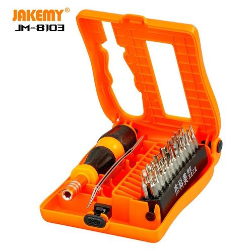 Jual JAKEMY OBENG SET SERBA GUNA 28 IN 1 MULTI PURPOSE SCREWDRIVER JM ...