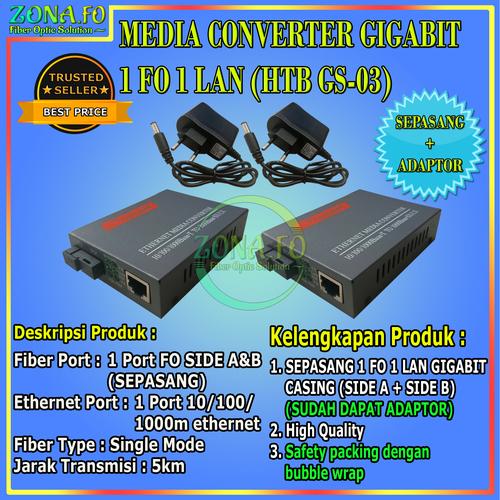 Promo Netlink HTB-GS-03 Gigabit Media Converter Netlink Gigabit Converter - Kota Tangerang ...
