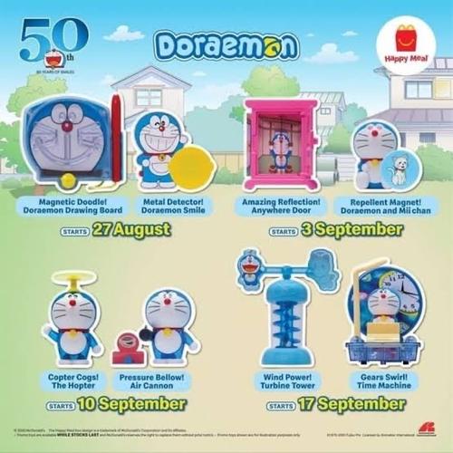 Jual Happy Meal McD Doraemon miraculous Science - Magnetic doodle ...