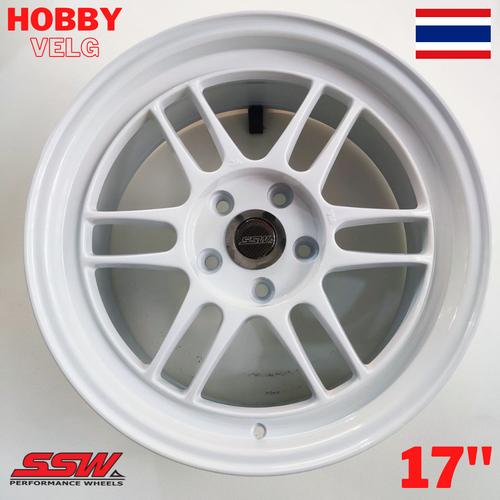 Jual VELG ORIGINAL SSW 165 ( RPF1 ) R17 x 8 5H 114,3 ET 35 WHITE WH ...