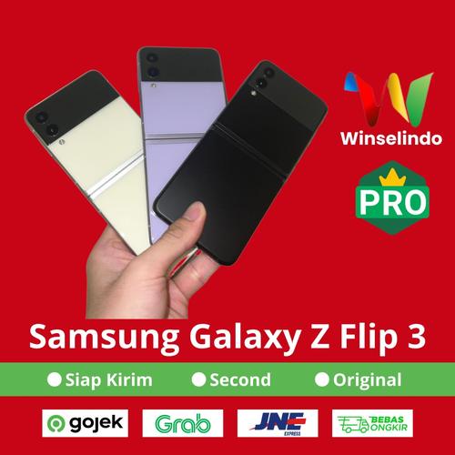 Promo (RESMI) Samsung Galaxy Z Flip 3 5G 128GB 256GB Cream Black Green ...