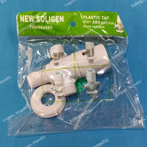 Jual Kran T Shower PVC Soligen/Watertec (Keran Kloset Cabang/Stop kran ...