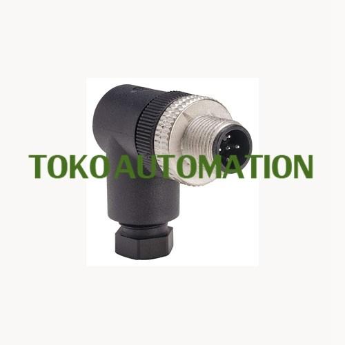 Jual Socket Connector M12 type elbow 5 pin male Konektor SA30 - Jakarta ...