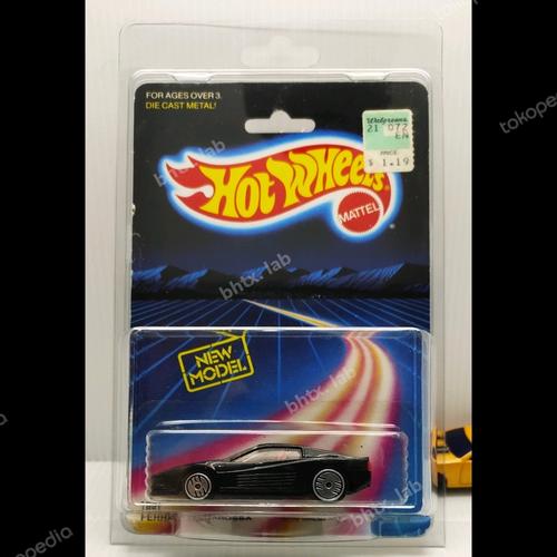 Jual Hot Wheels Ferrari Testarossa Speed Trigger Black Hitam Hotwheels ...