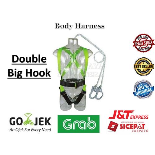 Promo Full Body Harness Double Single Big Hook Ecofit plus Tali Dada ...