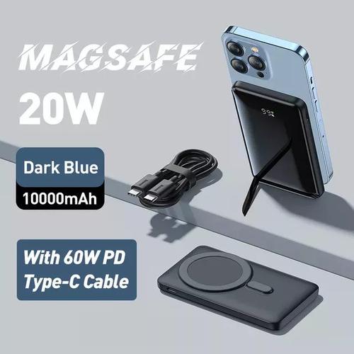 Jual BASEUS WIRELESS POWER BANK MAGNETIC MAGSAFE 20W FAST CHARGING 10000MAH - White - Jakarta ...