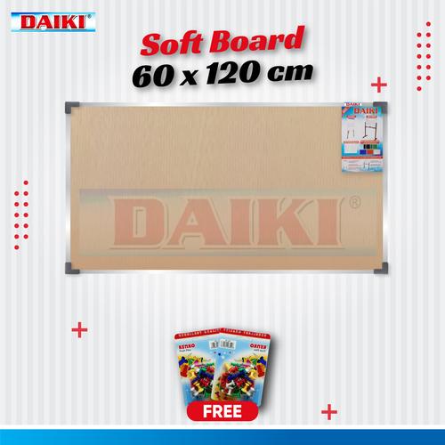 Jual Softboard / papan mading Classic DAIKI Uk 60x120 Cm - Jakarta ...