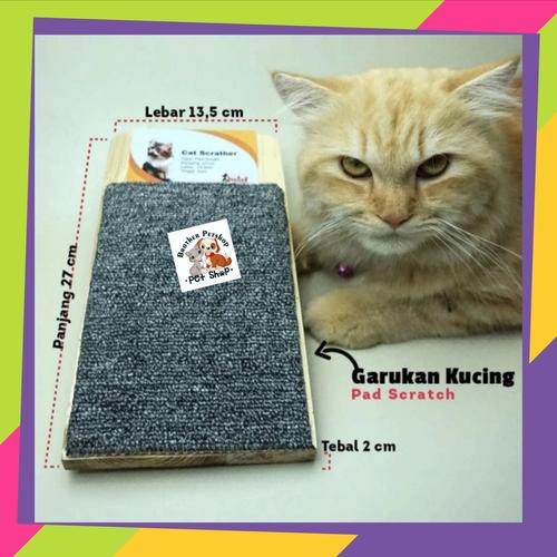 Jual Cakaran Kucing Garukan kucing murah Kayu - Scratching Cat Kayu ...