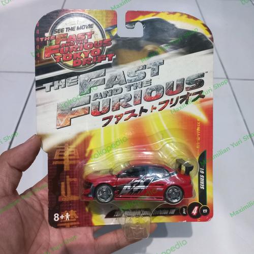Jual ERTL racing champions fast furious lancer EVO 8 SEAN no hotwheels ...