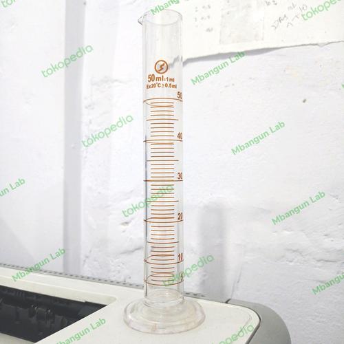 Jual measuring cylinder 50ml / Gelas ukur silinder 50ml - Kota Depok ...