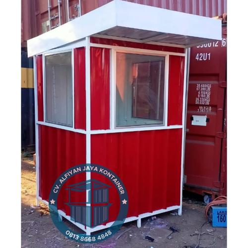 Jual Pos jaga minimalis ukuran 1.5m x 1m x 2.1m - Jakarta Utara - Booth ...