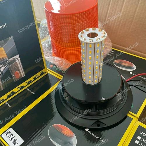 Jual WL 27 AMBER ROTARY LAMP STROBE LAMP LED 12-48 VDC - Kab. Bekasi ...