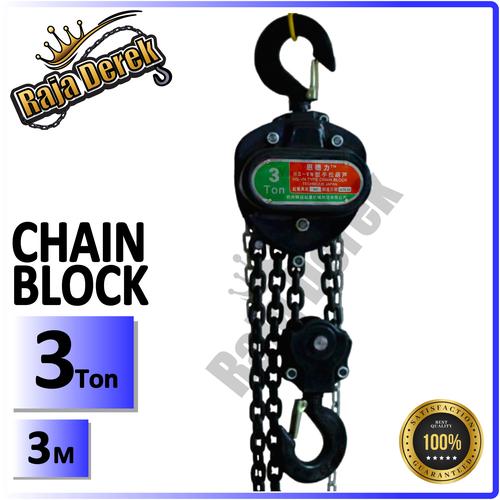 Jual Chain Block Manual / Katrol Manual 3 Ton 3 Meter - Jakarta Barat ...