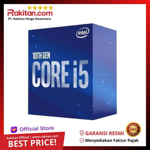 Promo Intel Core i5-10400F / i5 10400F [Box] Socket LGA 1200 Cicil 0% ...