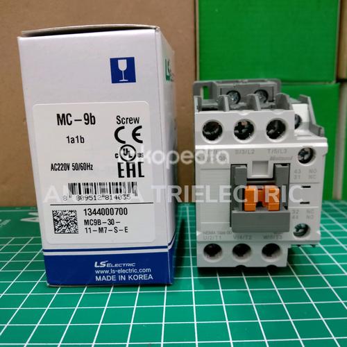 Jual MC-9b CONTACTOR LS is 9A 220 VAC 50/60Hz 3 POLE MADE IN KOREA ...