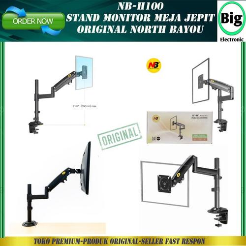 Jual GAS SPRING / ARM BRACKET MONITOR NB H100 / STAND JEPIT PC MONIOR - H100 - Jakarta Selatan ...