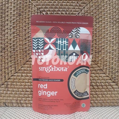 Jual SINGABERA JUICE POWDER RED GINGER | SERBUK SARI JAHE MERAH 100 GR ...