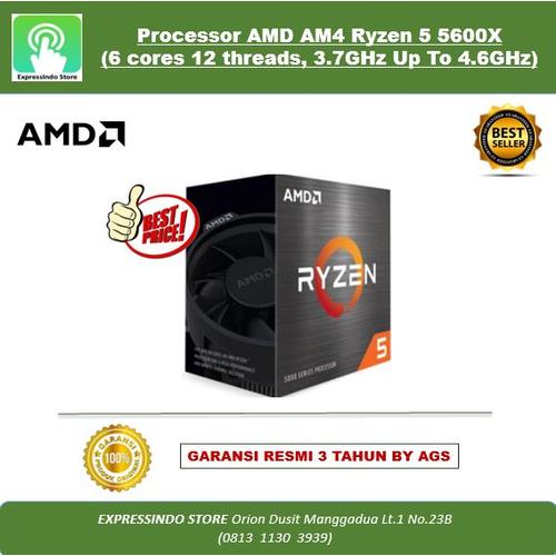 Jual PROCESSOR AMD RYZEN 5 5600X BOX - Jakarta Pusat - ExpressIndo ...
