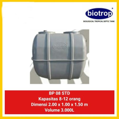 Jual Septic tank BIOTROP 3000 liter type BP 08 STD ORIGINAL tangki ...