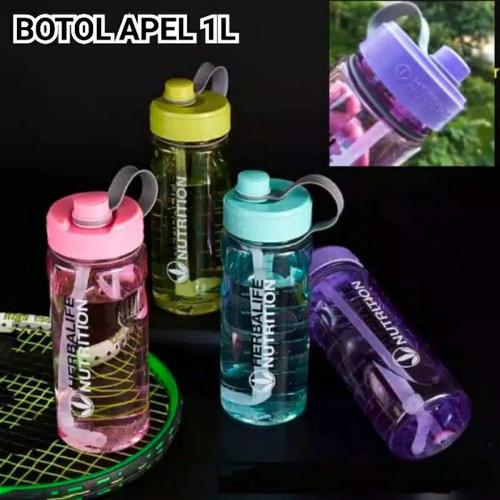 Jual HERBAL NUTRITION Botol Minum INFUSED 1 liter - Botol sedotan 1000 ...