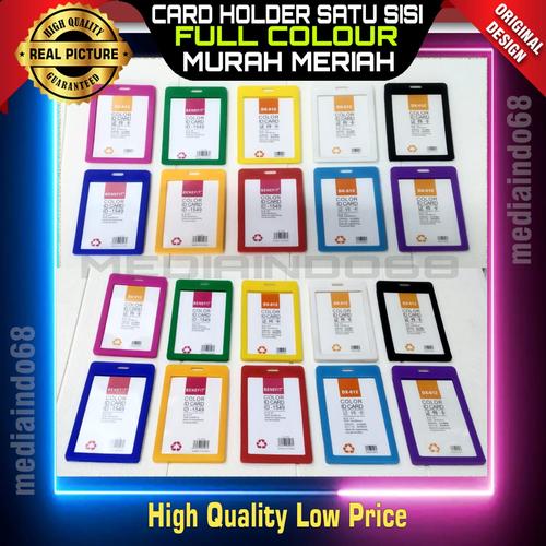 Jual TEMPAT ID CARD VARIASI KOTAK SATU SISI - FULL COLOUR - Biru ...