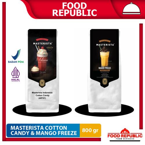 Jual Masterista Cotton Candy Expecta Mango Freeze 800 gr Frappe Powder ...