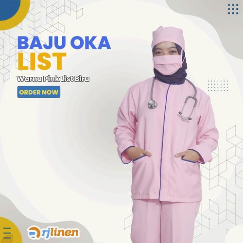 Jual Setelan Seragam OKA List/Baju OKA List/Setelan OKA List/OKA Model ...