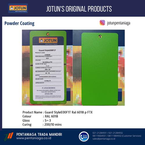 Jual Powder Coating Jotun Ral 6018 Texture Pasir 1238260PX20 - Kota ...