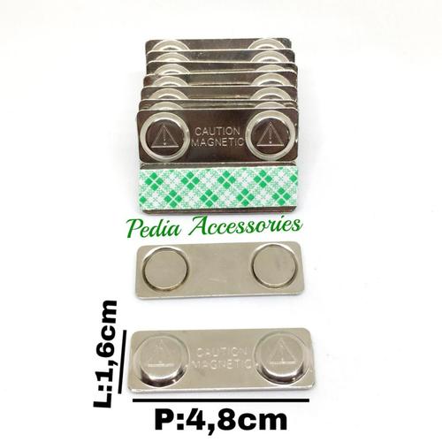 Jual MAGNETIC / MAGNET NAME TAG NAMA DADA CAUTION 12mm - Jakarta Pusat ...