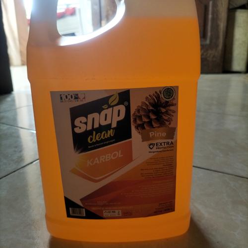 Jual karbol pinus / pine 5 liter snap clean [Mengandung Disinfectant ...