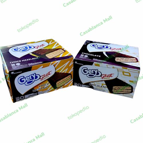 Jual Gery Saluut Wafer [Box 24pcs x 7.5gr] - Choco Hazelnut - Kota ...