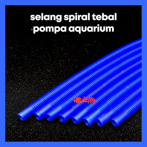 Jual Selang Spiral Selang Pompa Aquarium BAHAN TEBAL ELASTIS - 90cm ...