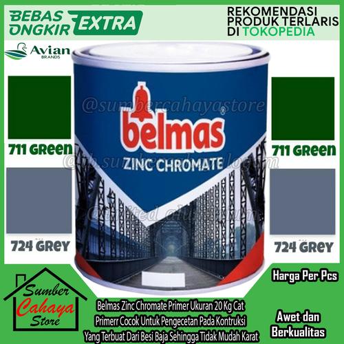 Promo Cet Dasar CAT ANTI KARAT MENI KAYU BESI BELMAS ZINC CHROMATE Uk ...
