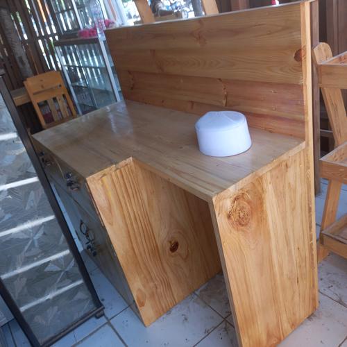 Jual Meja Kasir 1 Meter, Meja Bar 100 cm, Meja Resepsionis 1 M, Meja ...