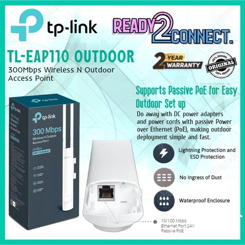 Jual TP-Link EAP110-Outdoor 300Mbps Wireless N Outdoor Access Point ...