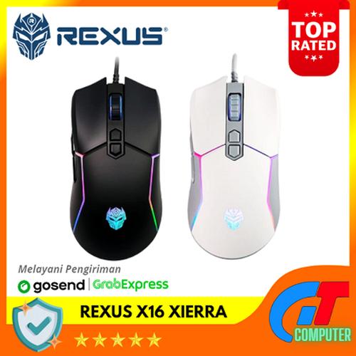Jual Rexus Mouse Gaming Xierra X16 - Putih - Kota Bandung - GT Computer ...