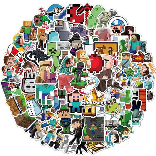 Jual STIKER PACK MINECRAFT STYLE 260009- STIKER AESTHETIC KEREN IMUT ...