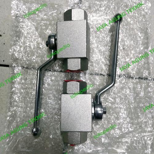 Jual HIGH PRESSURE BALL VALVE 2WAY 3/8 INCH BALL VALVE HYDRAULIC ...
