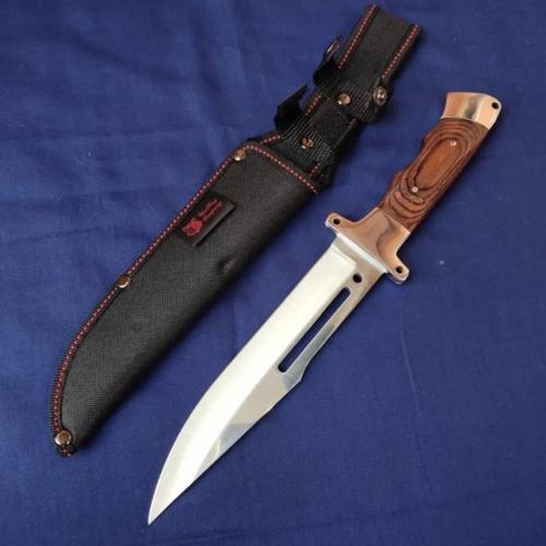 Jual Pisau Survival Rambo 3 Bowie Hunting Knife Rambo III Berburu ...