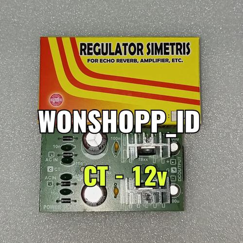 Jual KIT PSU POWER SUPPLY SUPLY REGULATOR SIMETRIS CT 12V - 15V 193 B ...