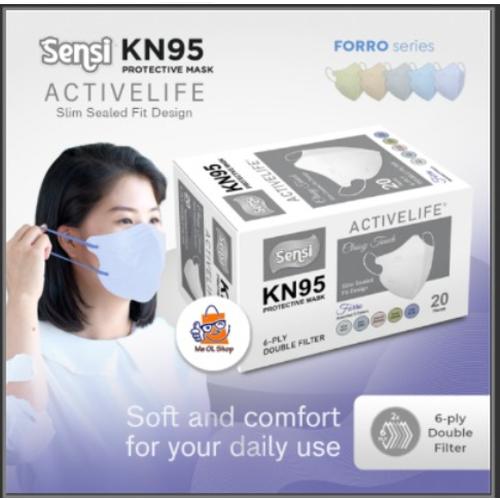 Jual MASKER SENSI KN95 ACTIVE LIFE 6PLY MIXED WARNA SENSI KN95 MIXED COLOR - BOLERO - Jakarta ...