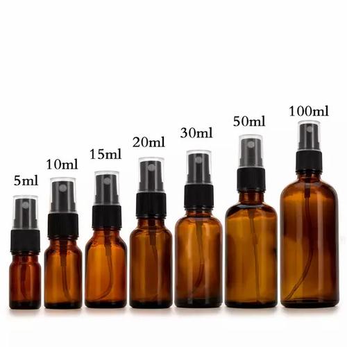 Jual Botol spray kabut tipis kaca amber 5ml/10ml/15ml/20ml/30ml/50ml ...